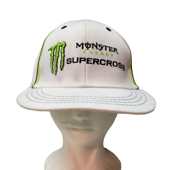 Monster Energy | Accessories | Monster Energy Supercross White Ball Cap ...